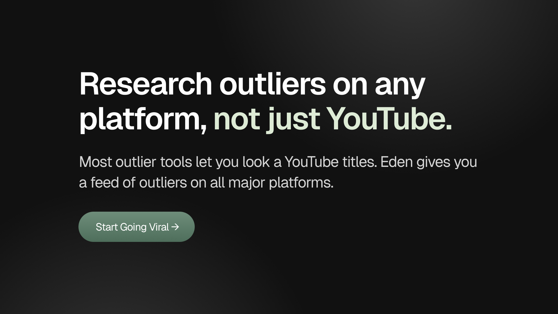 Discover — See what's actually working in your niche | Eden